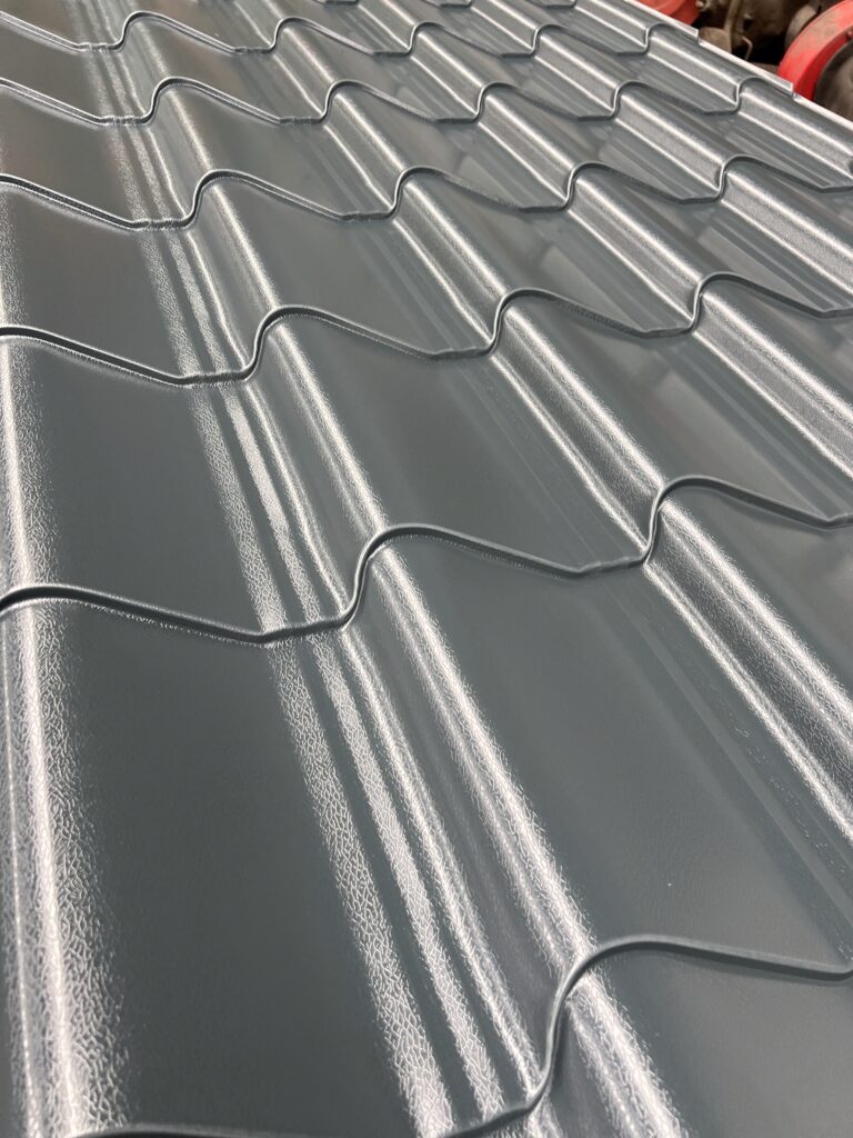 Pan Tile Effect Roofing Sheets | Plastisol Coated | 0.5 mm - Mighty ...